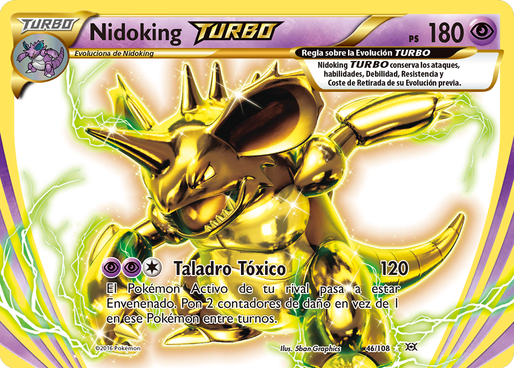 Nidoking TURBO (Evoluciones TCG) - WikiDex, la enciclopedia Pokémon