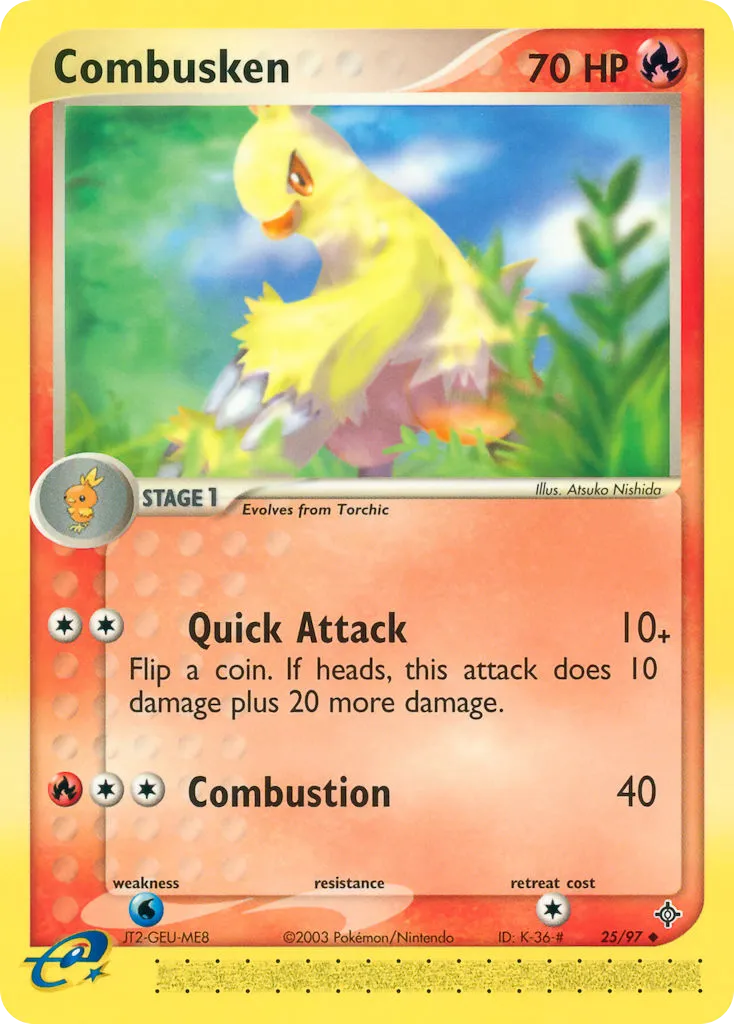 Combusken (Dragon TCG) - WikiDex, la enciclopedia Pokémon