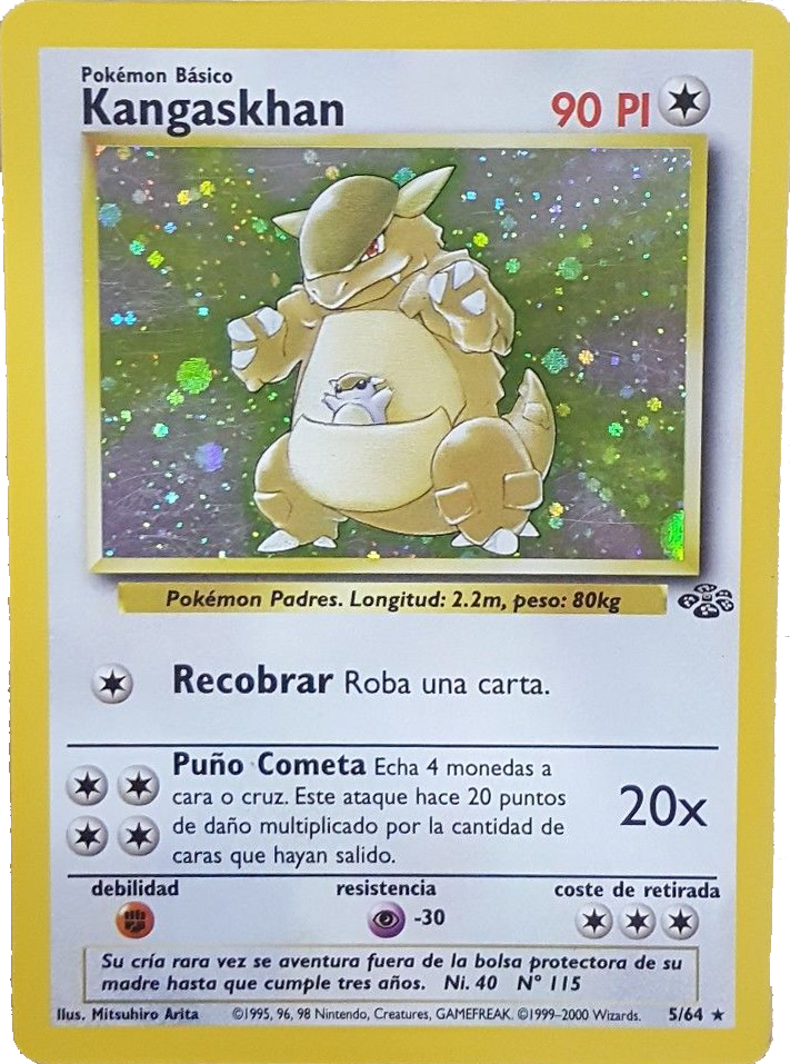 Kangaskhan (Jungla TCG) - WikiDex, la enciclopedia Pokémon