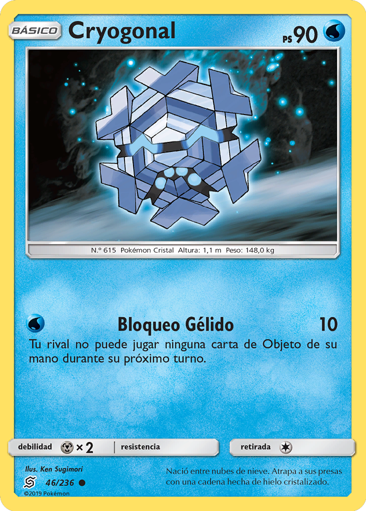 Cryogonal (Mentes Unidas TCG) - WikiDex, la enciclopedia Pokémon