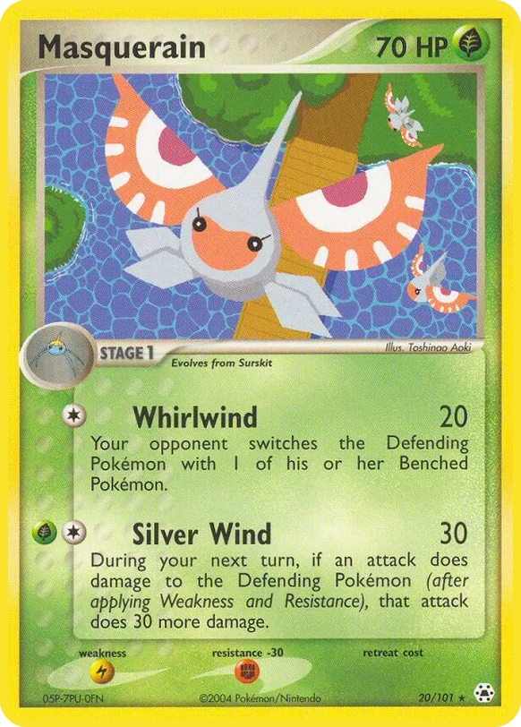 Masquerain (Hidden Legends TCG) - WikiDex, la enciclopedia Pokémon