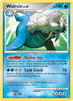 Walrein (Rising Rivals TCG) - WikiDex, la enciclopedia Pokémon