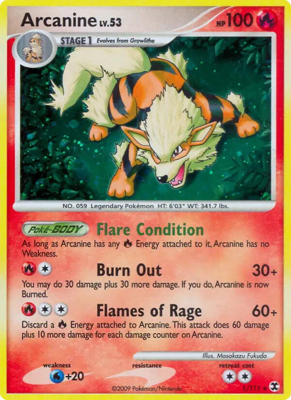 Arcanine (Rising Rivals TCG) - WikiDex, la enciclopedia Pokémon