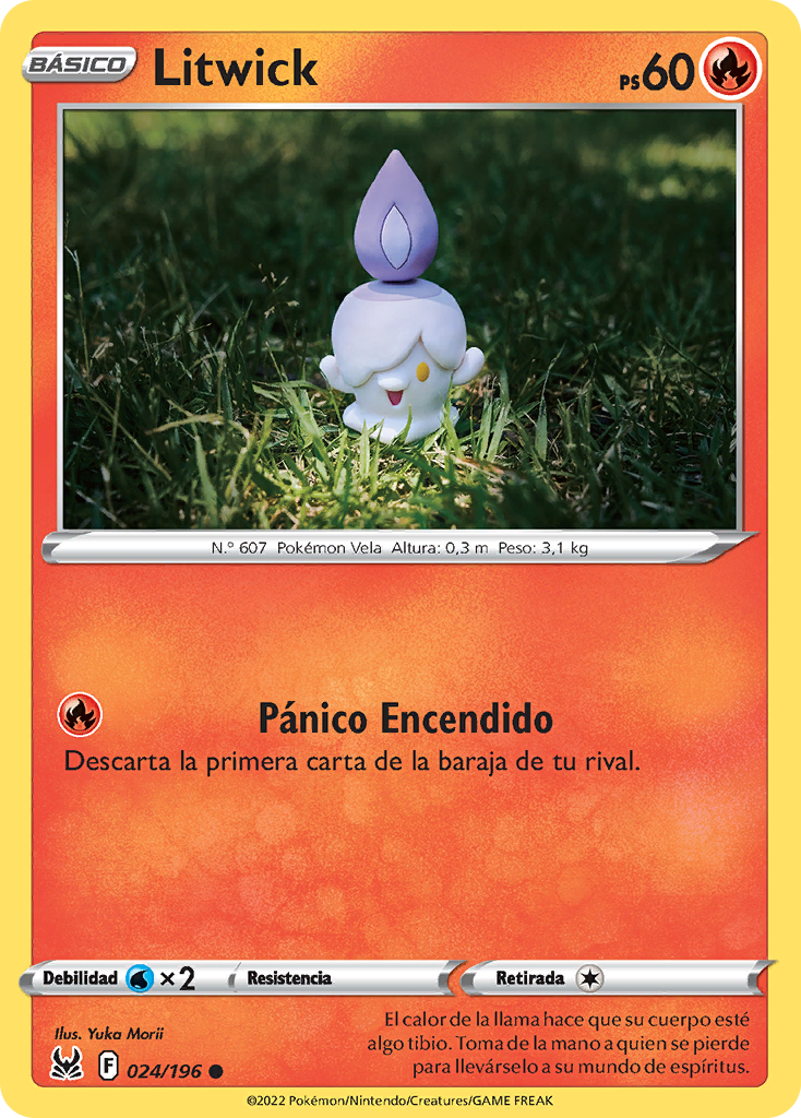 Litwick (Origen Perdido TCG) - WikiDex, la enciclopedia Pokémon