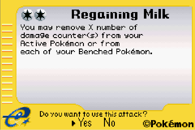 Regaining Milk - WikiDex, la enciclopedia Pokémon