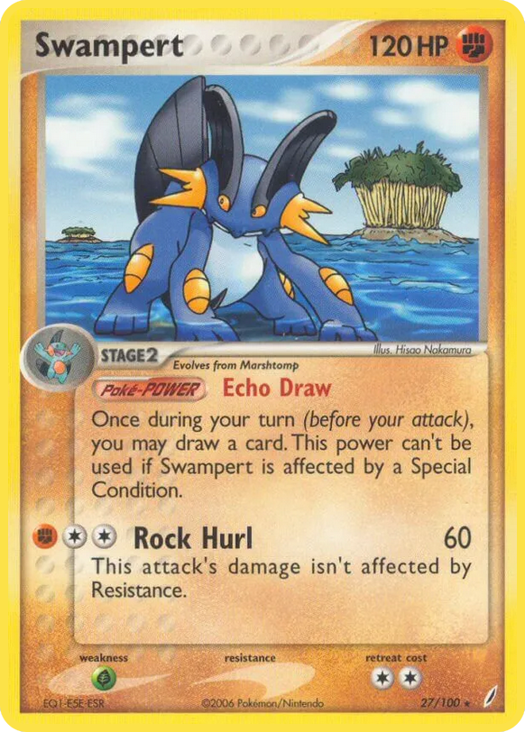 Swampert (Crystal Guardians TCG) - WikiDex, la enciclopedia Pokémon