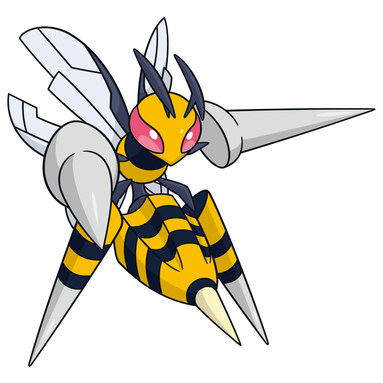 Archivo:Mega-Beedrill (dream world).png - WikiDex, la enciclopedia Pokémon