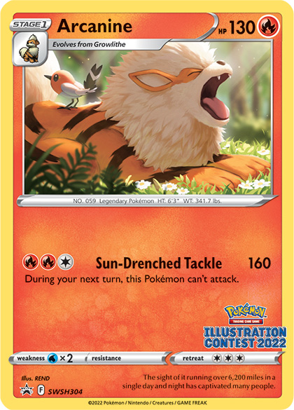 Arcanine (SWSH Promo 304 TCG) - WikiDex, la enciclopedia Pokémon