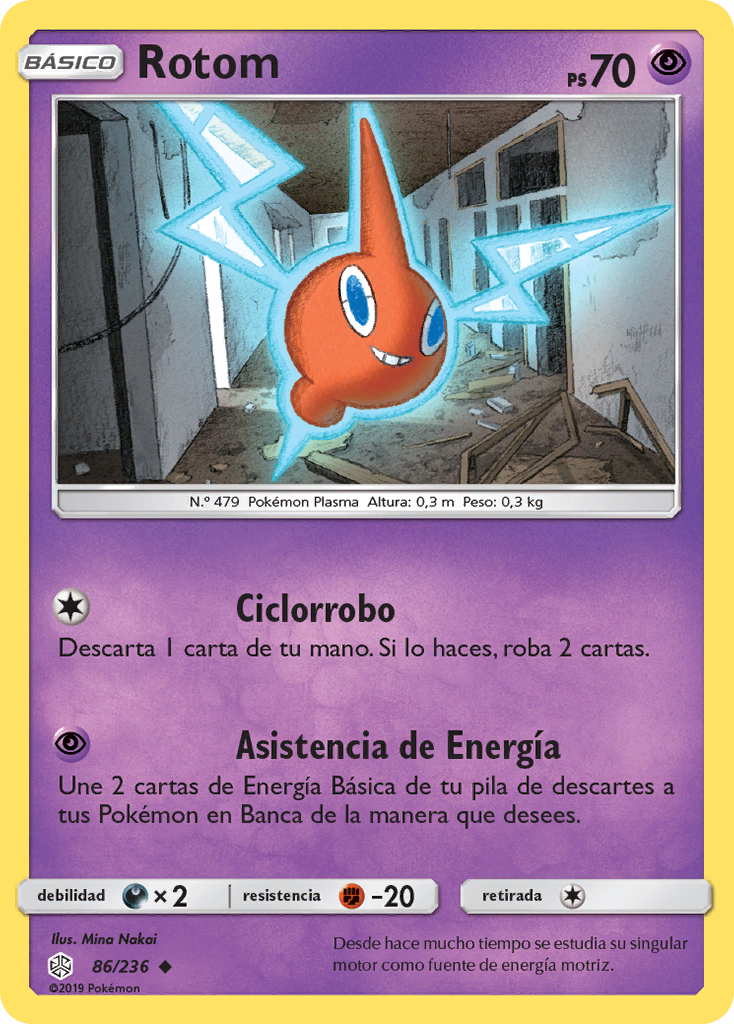Rotom (Eclipse Cósmico TCG) - WikiDex, la enciclopedia Pokémon