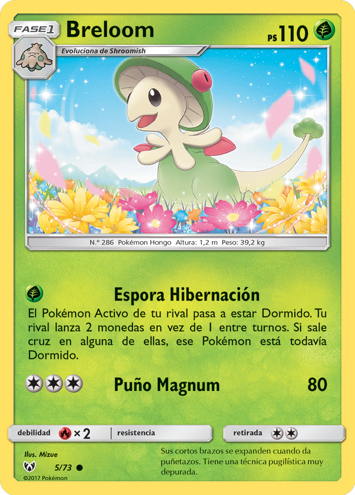 Breloom (Leyendas Luminosas TCG) - WikiDex, la enciclopedia Pokémon