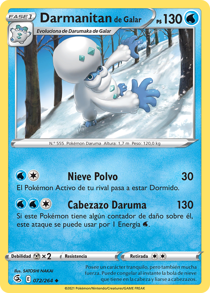 Darmanitan de Galar (Golpe Fusión TCG) - WikiDex, la enciclopedia Pokémon
