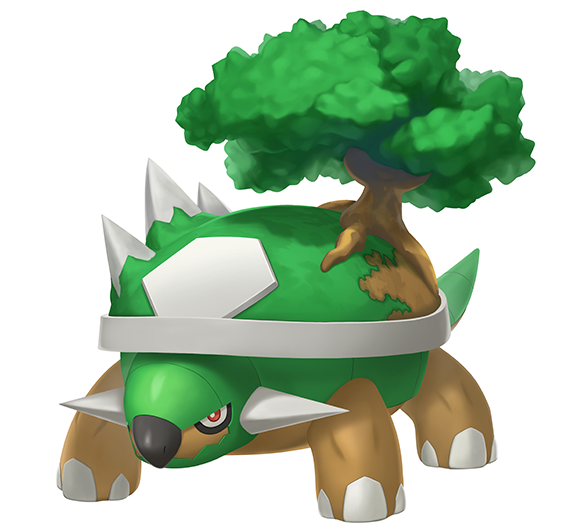 Archivo:Torterra DBPR (Ilustración).png - WikiDex, la enciclopedia Pokémon