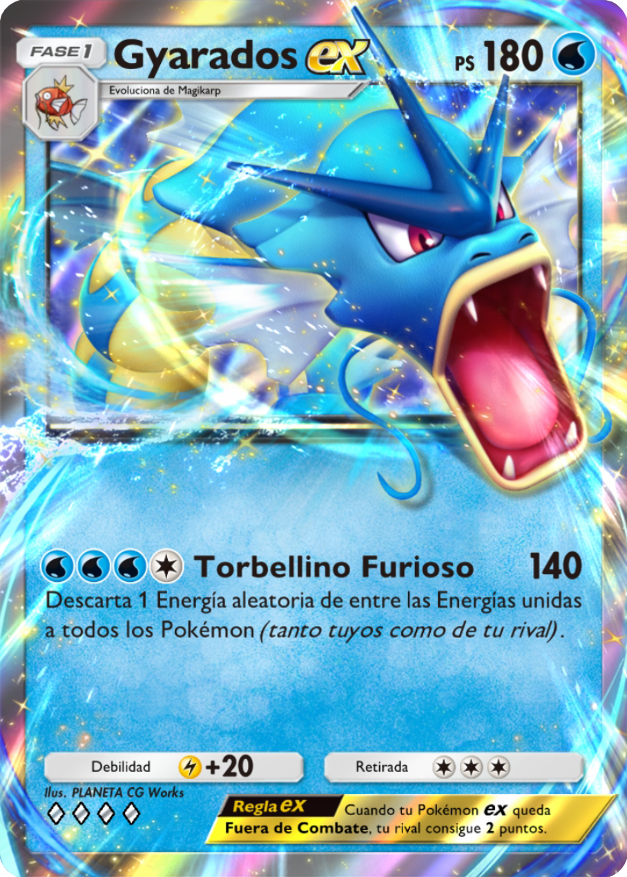 Gyarados ex (La Isla Singular TCG Pocket) - WikiDex, la enciclopedia ...
