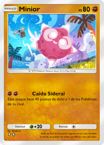 Minior (Guardianes Celestiales TCG Pocket) - WikiDex, la enciclopedia ...