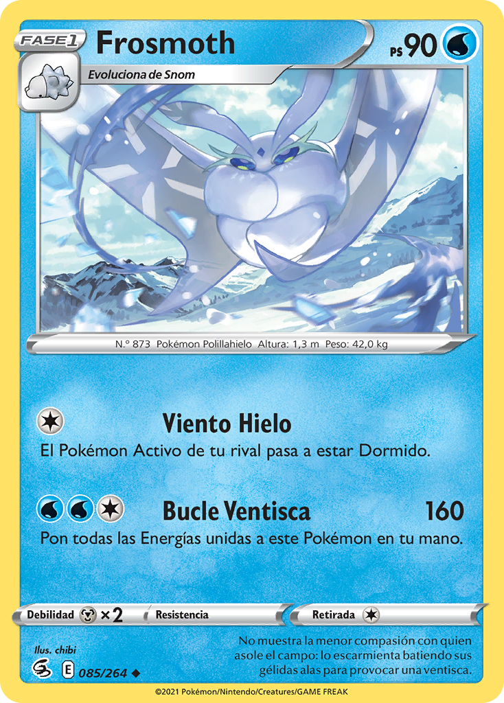 Frosmoth (Golpe Fusión TCG) - WikiDex, la enciclopedia Pokémon