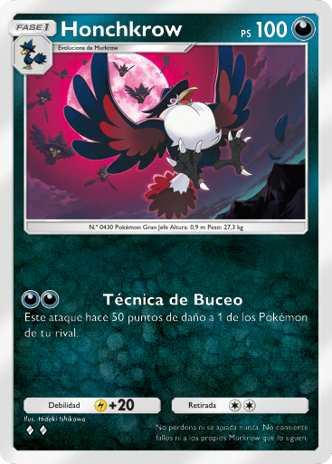 Honchkrow (Pugna Espaciotemporal TCG Pocket) - WikiDex, la enciclopedia ...