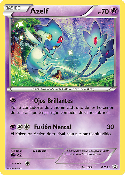 Azelf (XY Promo 142 TCG) - WikiDex, la enciclopedia Pokémon