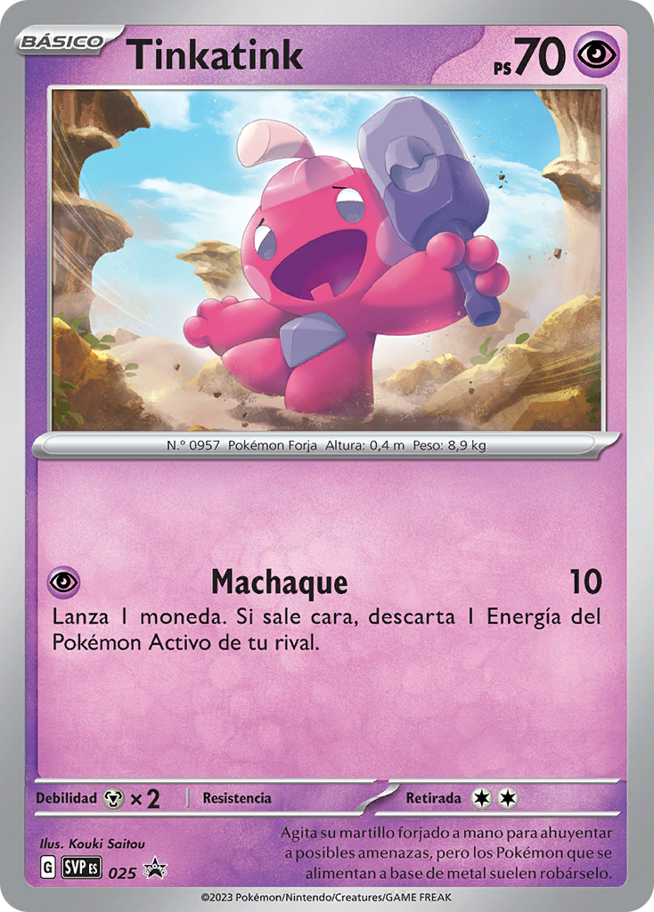 Tinkatink (SV Promo 25 TCG) - WikiDex, la enciclopedia Pokémon