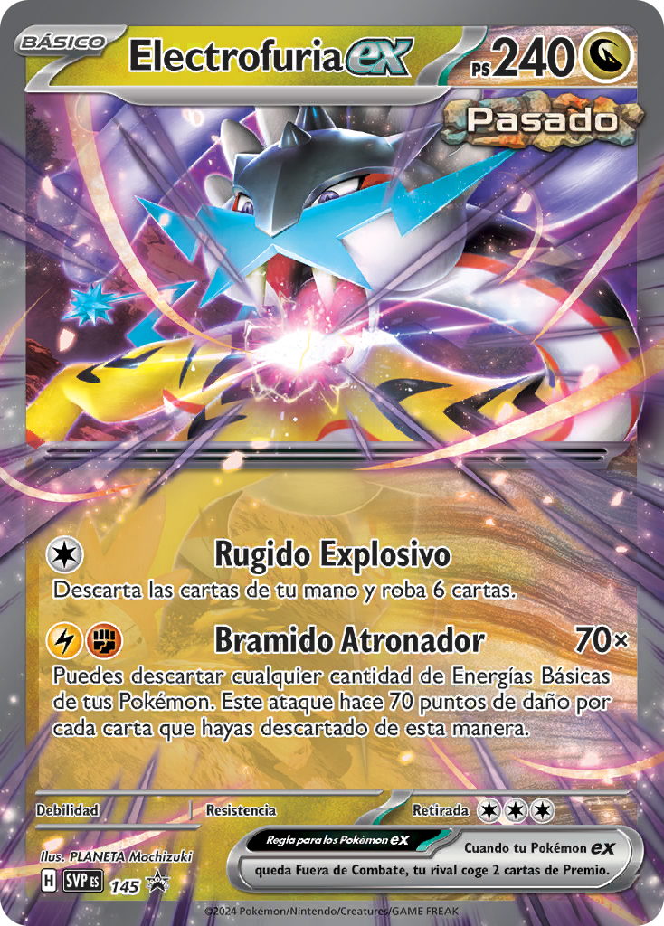 Electrofuria ex (Fuerzas Temporales TCG) - WikiDex, la enciclopedia Pokémon