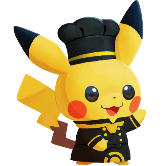 Archivo:Pikachu gran chef Café Mix.png - WikiDex, la enciclopedia Pokémon