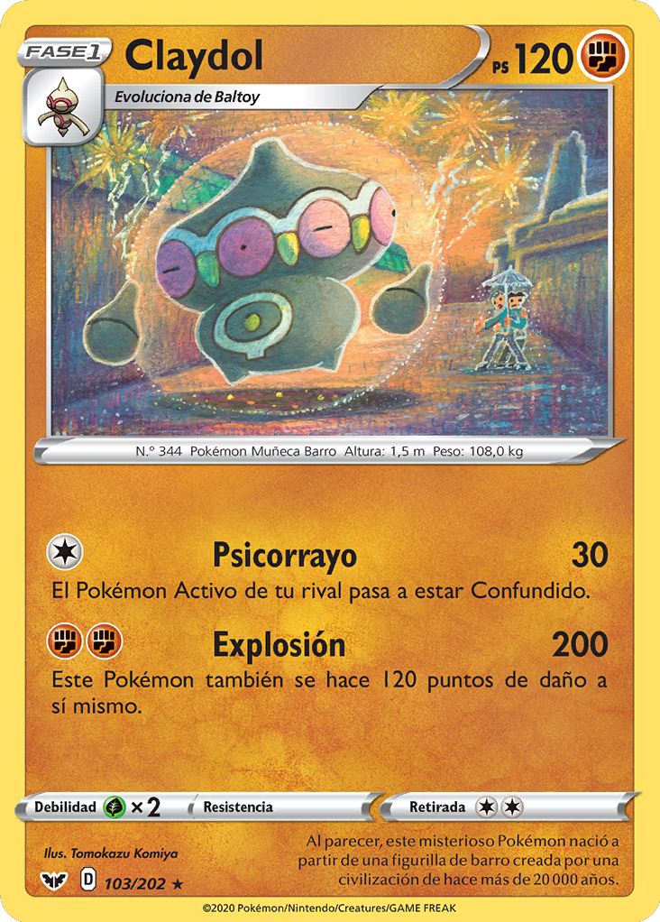 Claydol (Espada y Escudo TCG) - WikiDex, la enciclopedia Pokémon