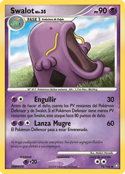 Swalot (Despertar de las Leyendas TCG) - WikiDex, la enciclopedia Pokémon