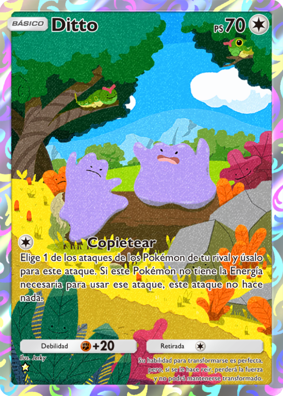 Ditto (Genes Formidables TCG Pocket) - WikiDex, la enciclopedia Pokémon