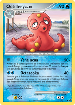 Octillery (Platino TCG) - WikiDex, la enciclopedia Pokémon