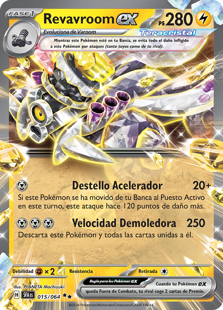 Revavroom ex (Fábula Sombría TCG) - WikiDex, la enciclopedia Pokémon