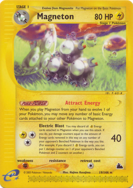 Magneton (Skyridge H18 TCG) - WikiDex, la enciclopedia Pokémon