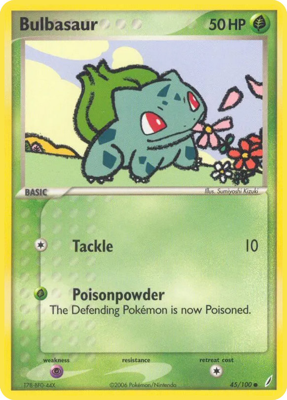 Bulbasaur (Crystal Guardians 45 TCG) - WikiDex, la enciclopedia Pokémon