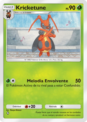 Kricketune (Pugna Espaciotemporal TCG Pocket) - WikiDex, la ...