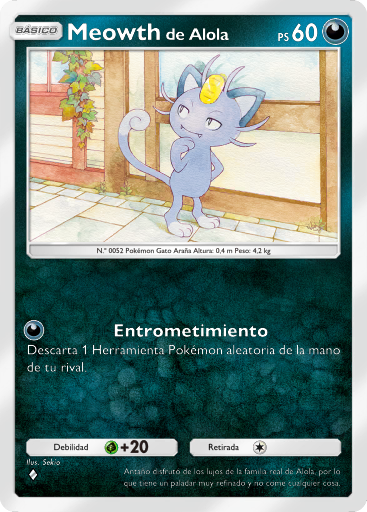 Meowth de Alola (Crisis Dimensional TCG Pocket) - WikiDex, la enciclopedia Pokémon