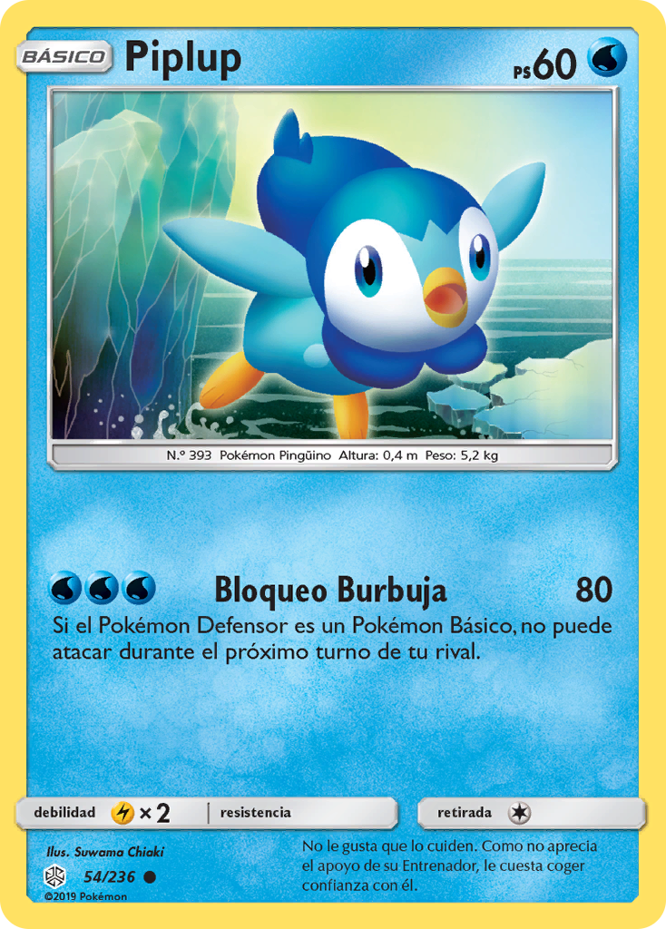 Piplup (Eclipse Cósmico TCG) - WikiDex, la enciclopedia Pokémon