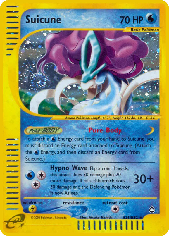 Suicune (Aquapolis TCG) - WikiDex, la enciclopedia Pokémon