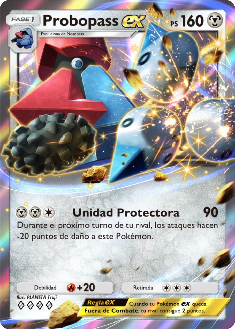 Probopass ex (Luz Triunfal TCG Pocket) - WikiDex, la enciclopedia Pokémon