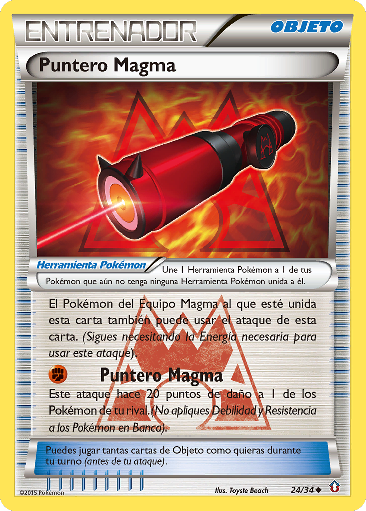 Puntero Magma (TCG) - WikiDex, la enciclopedia Pokémon