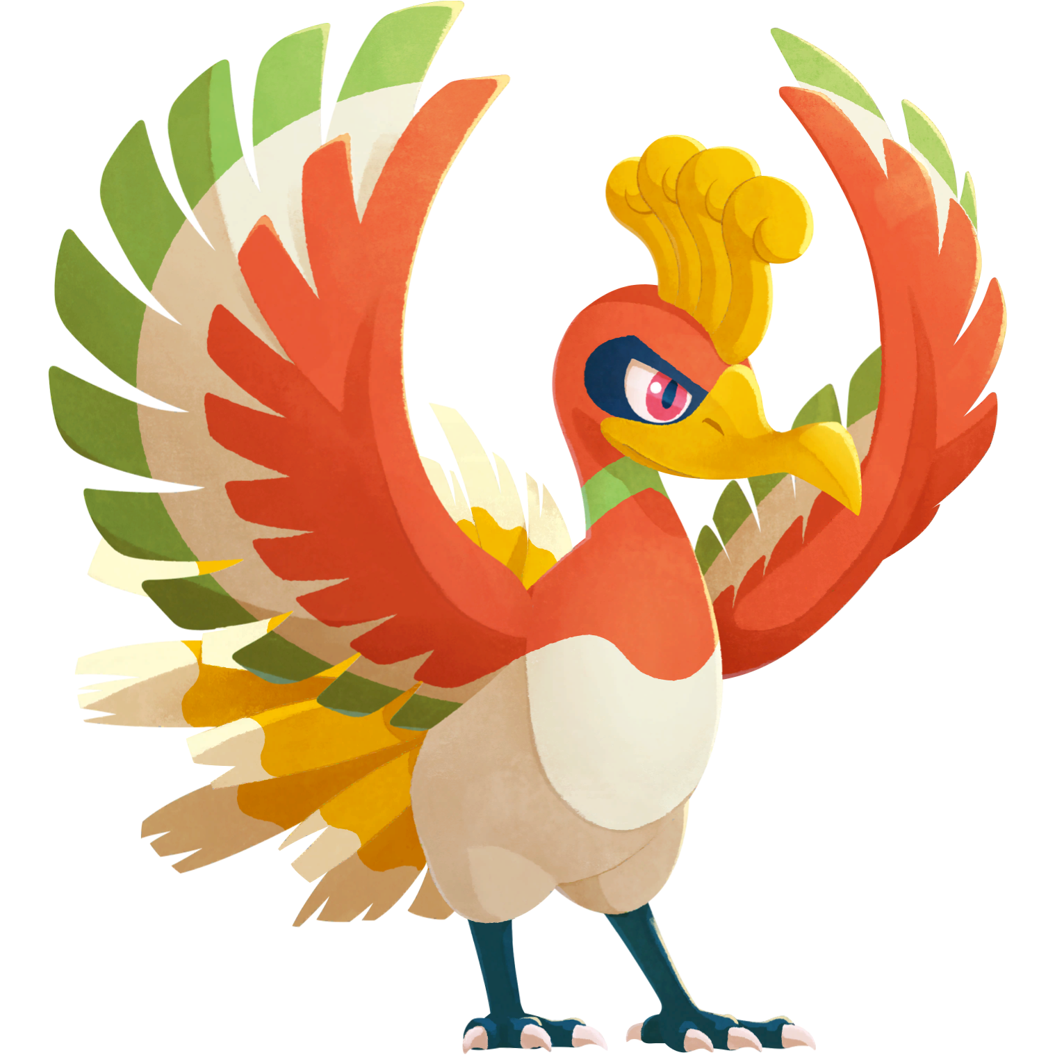Archivo:Ho-Oh Café Mix.png - WikiDex, la enciclopedia Pokémon