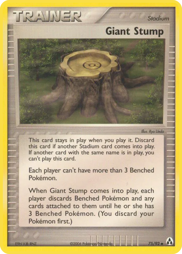 Giant Stump (TCG) - WikiDex, la enciclopedia Pokémon