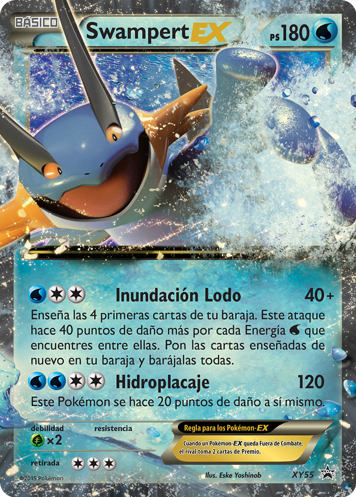 Swampert-EX (XY Promo 55 TCG) - WikiDex, la enciclopedia Pokémon