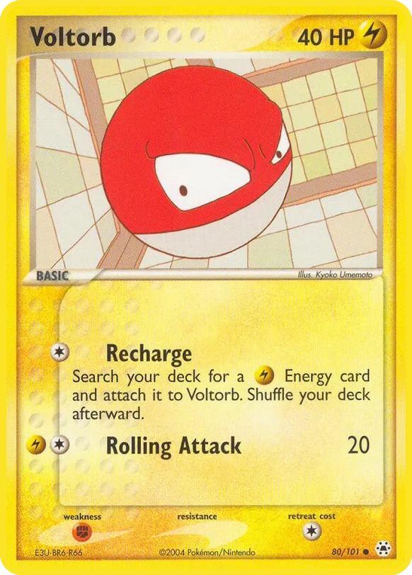 Voltorb (Hidden Legends TCG) - WikiDex, la enciclopedia Pokémon