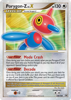 Porygon-Z LV.X (Majestic Dawn TCG) - WikiDex, la enciclopedia Pokémon