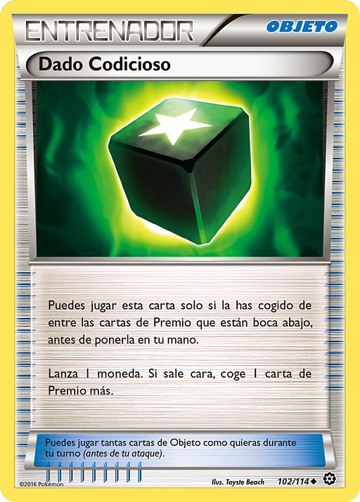 Dado Codicioso (TCG) - WikiDex, la enciclopedia Pokémon
