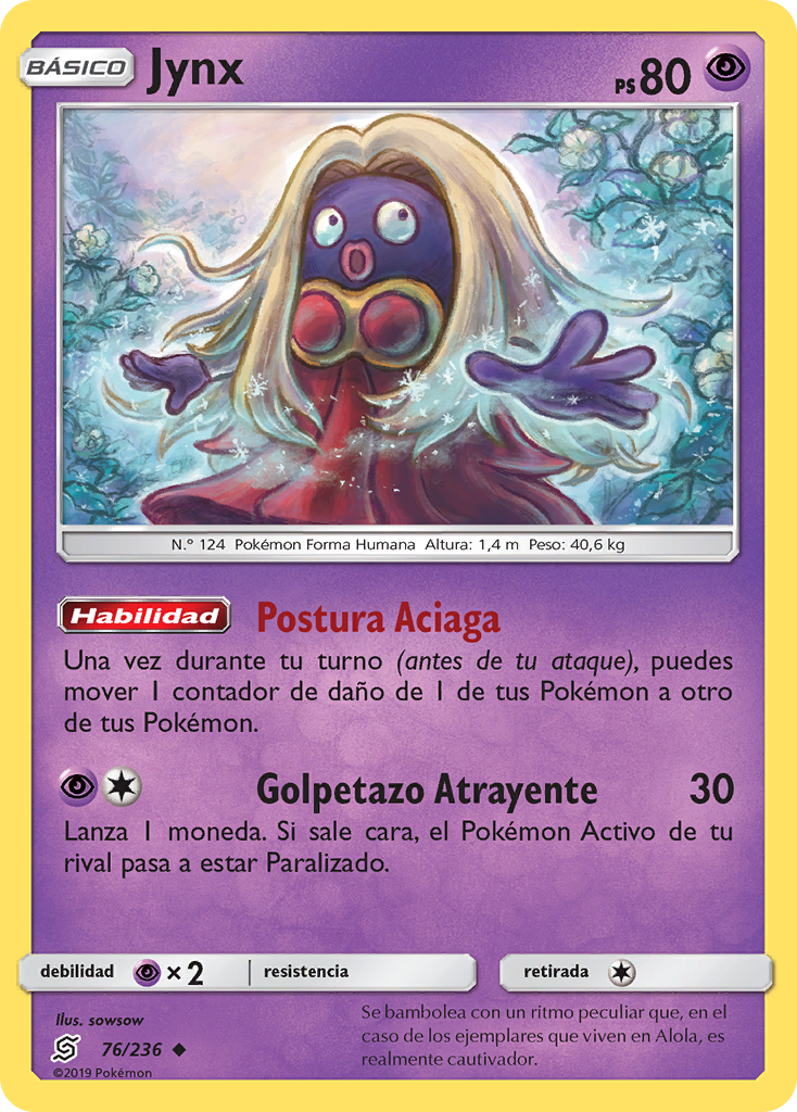Jynx (Mentes Unidas TCG) - WikiDex, la enciclopedia Pokémon