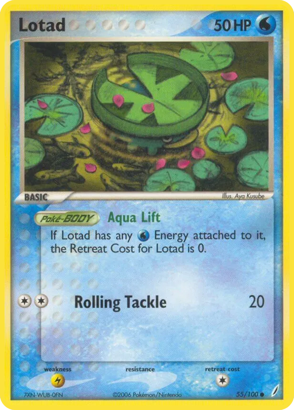Lotad (Crystal Guardians TCG) - WikiDex, la enciclopedia Pokémon
