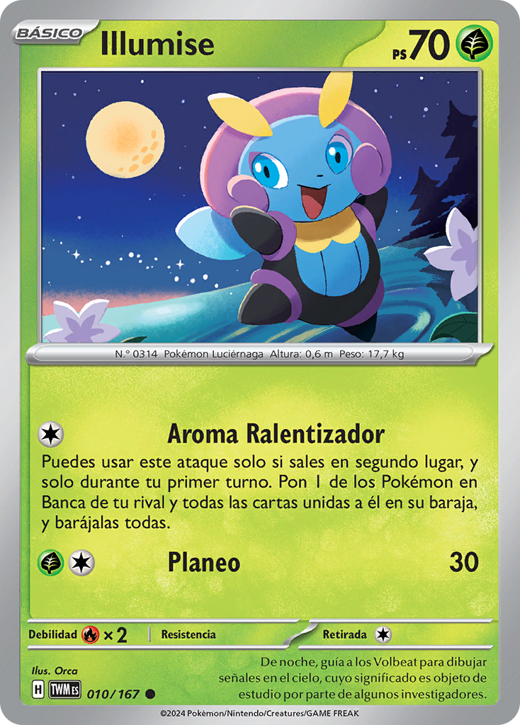 Illumise (Mascarada Crepuscular TCG) - WikiDex, la enciclopedia Pokémon