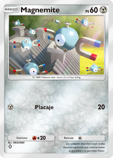 Magnemite (Luz Triunfal TCG Pocket) - WikiDex, la enciclopedia Pokémon