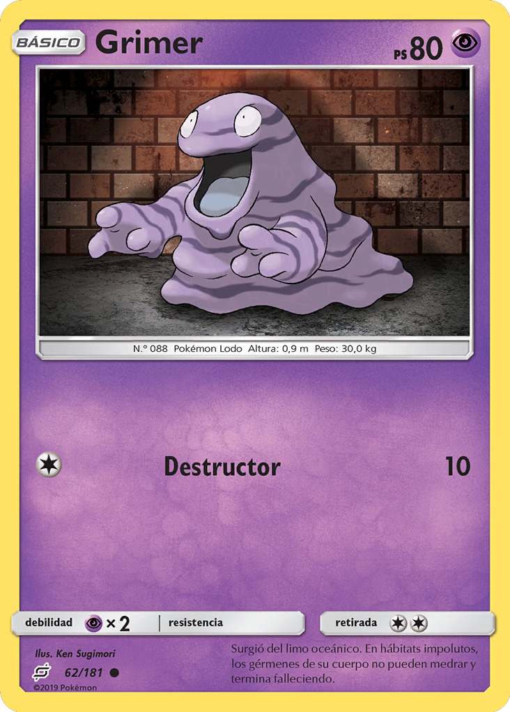 Grimer (Unión de Aliados TCG) - WikiDex, la enciclopedia Pokémon