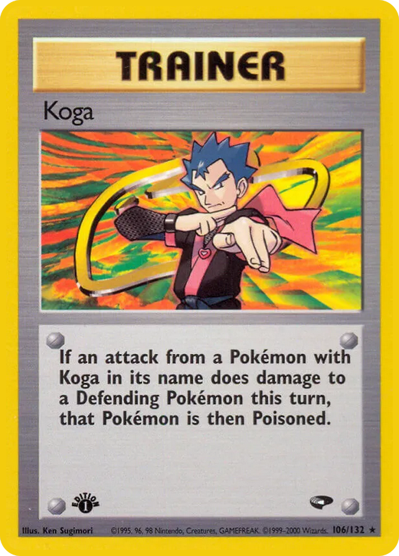 Koga (TCG) - WikiDex, la enciclopedia Pokémon