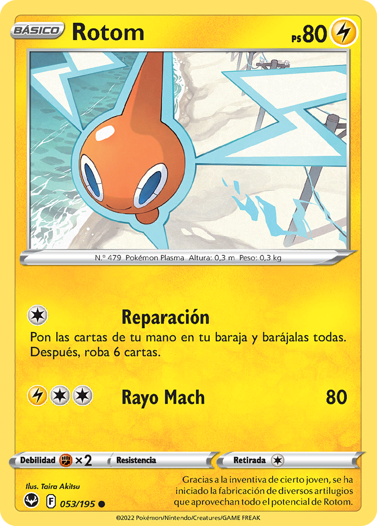 Rotom (Tempestad Plateada TCG) - WikiDex, la enciclopedia Pokémon